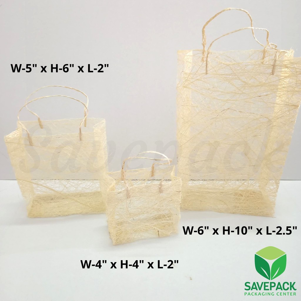 Native Abaca Scranch Gift Bags [SMALL SIZE) | Shopee Philippines