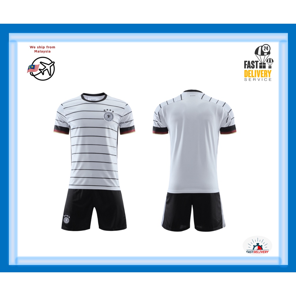 Euro 2021 football match training uniform Germany home jersey football ...