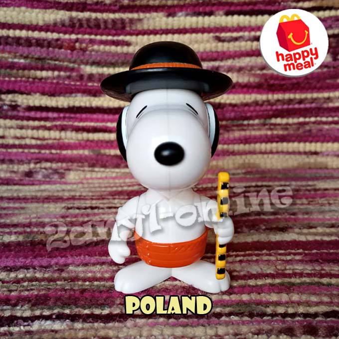 Mcdo Happy Meal Toy Snoopy World Tour - POLAND | Shopee Philippines