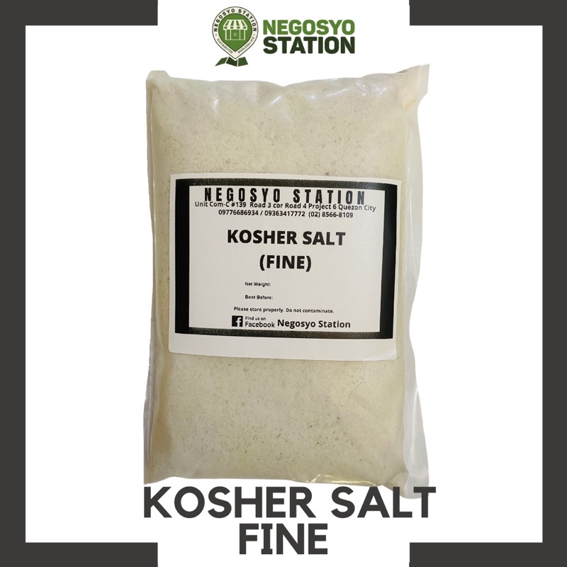 KOSHER SALT (FINE) 1KG | Shopee Philippines