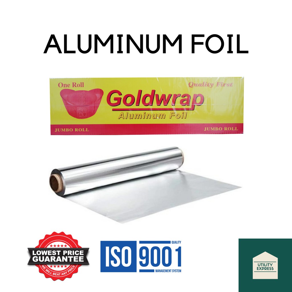 Goldwrap Aluminum Foil Jumbo Roll 300M 300 Meters High Quality COD ...