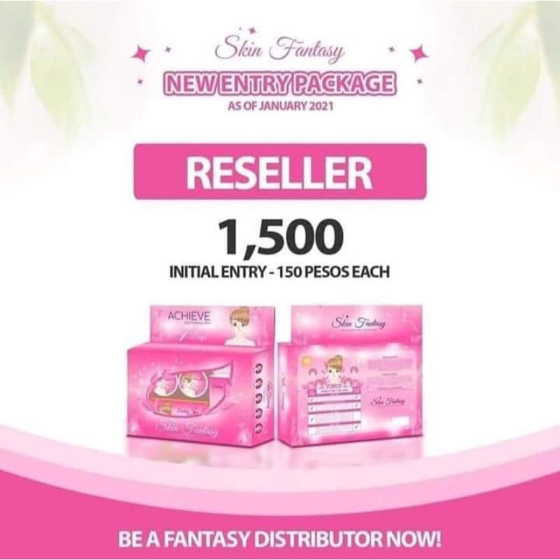 Skin Fantasy Reseller Package 1500 (10sets) | Shopee Philippines