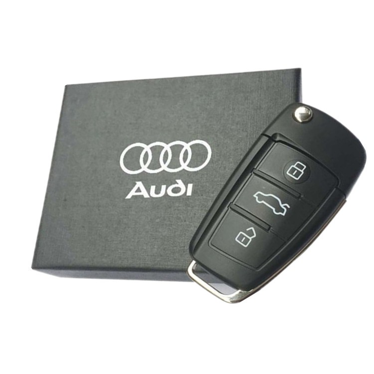 Audi Car Key USB Flash Drive 16GB 32GB 64gb Pendrive + Logo Box ...