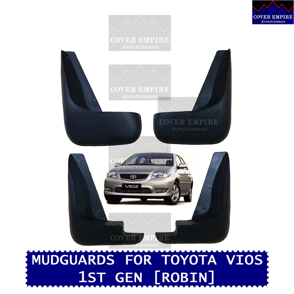 Mudguard Toyota Vios 2002 2003 2004 2005 2006 2007 1st Gen Mud Guards ...