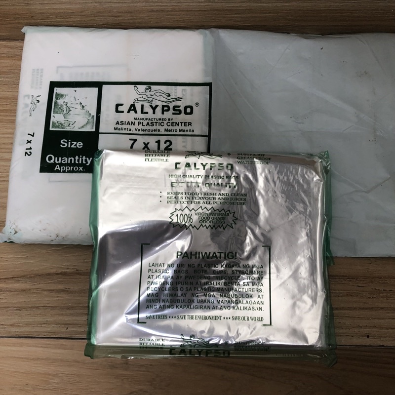 Calypso PP Clear Plastic 12x18, 10x14, 9x16, 8x14, 7x14, 7x12 per ...