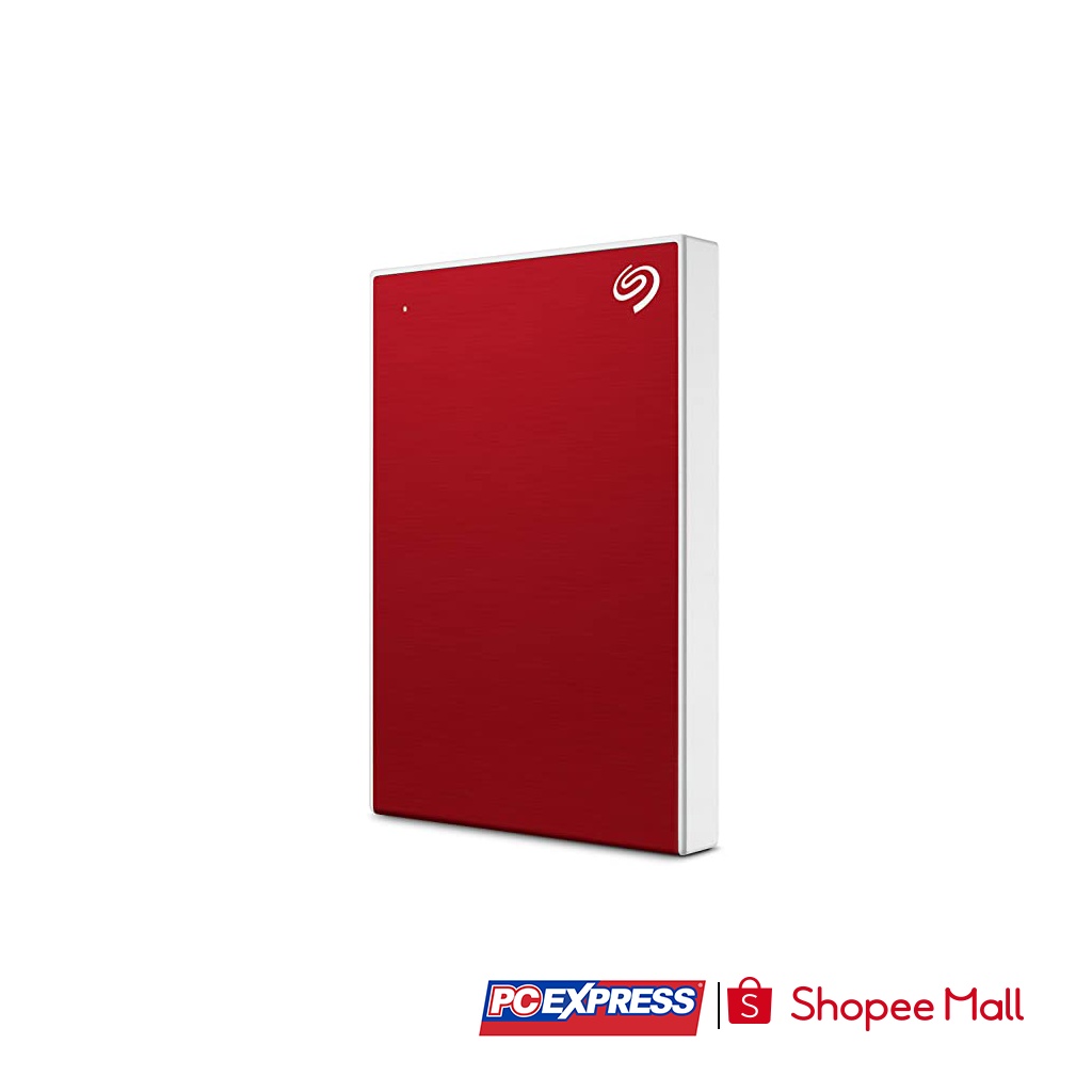 SEAGATE 1TB ONE TOUCH SLIM RED HDD EXTERNAL | Shopee Philippines