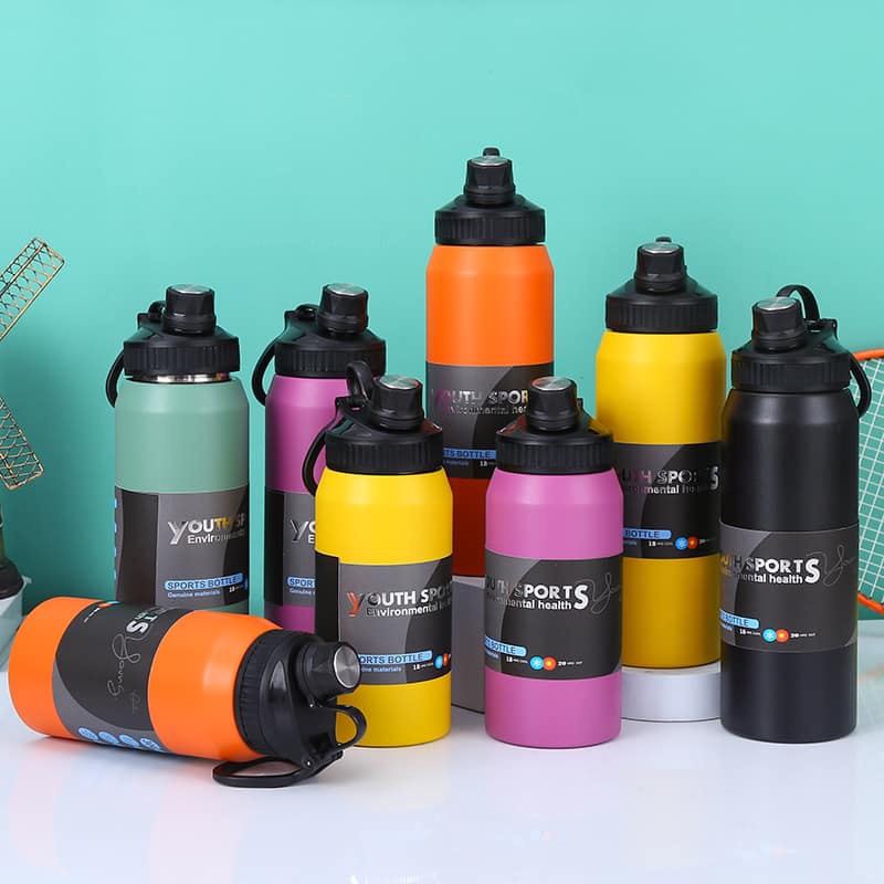 PERSONALIZED 304 Stainless steel 850ml Sports Hot and Cold Thermos ...