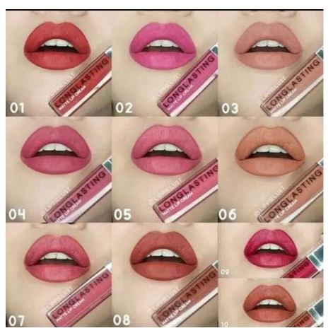 Lt Pro Long Lasting Matte Lip Cream 100% Original Lipcream Longlasting ...