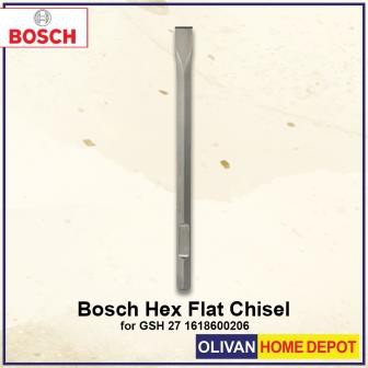 BOSCH Accessories Standard Hexagon Flat Chisel for Demolition Hammer ...