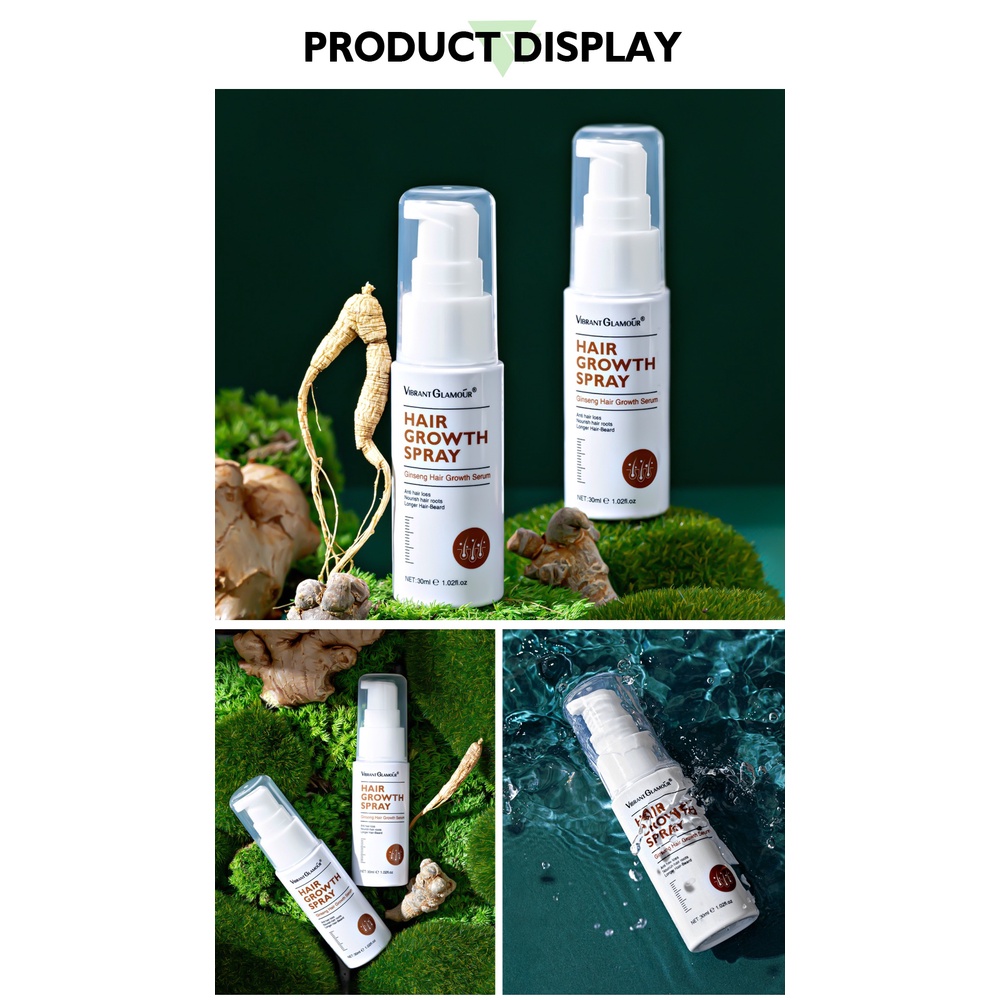 Natural Hair Growth Essence Spray Essential Oil Liquid Preventing