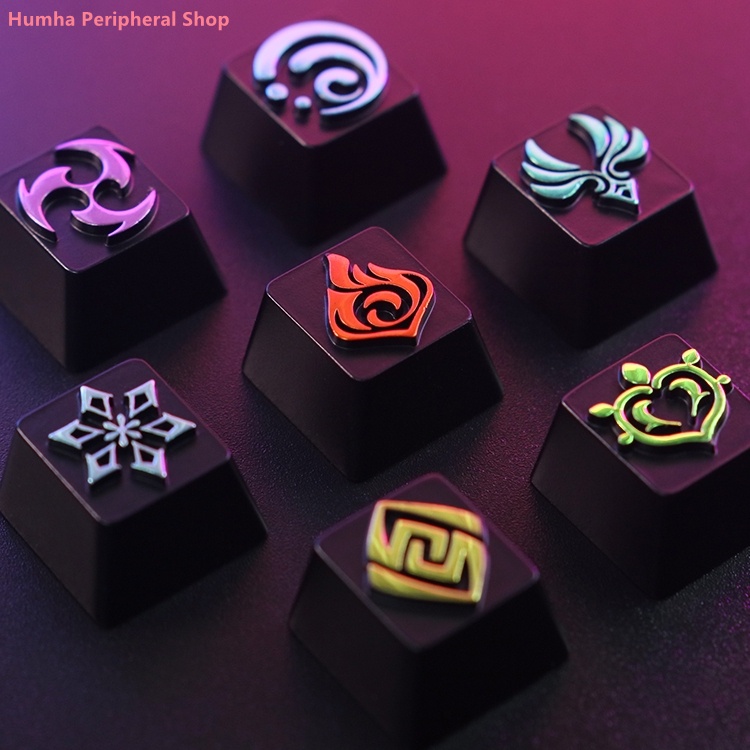Game keycap Mechanical keyboard keycap Metal keycaps Personal keycaps ...