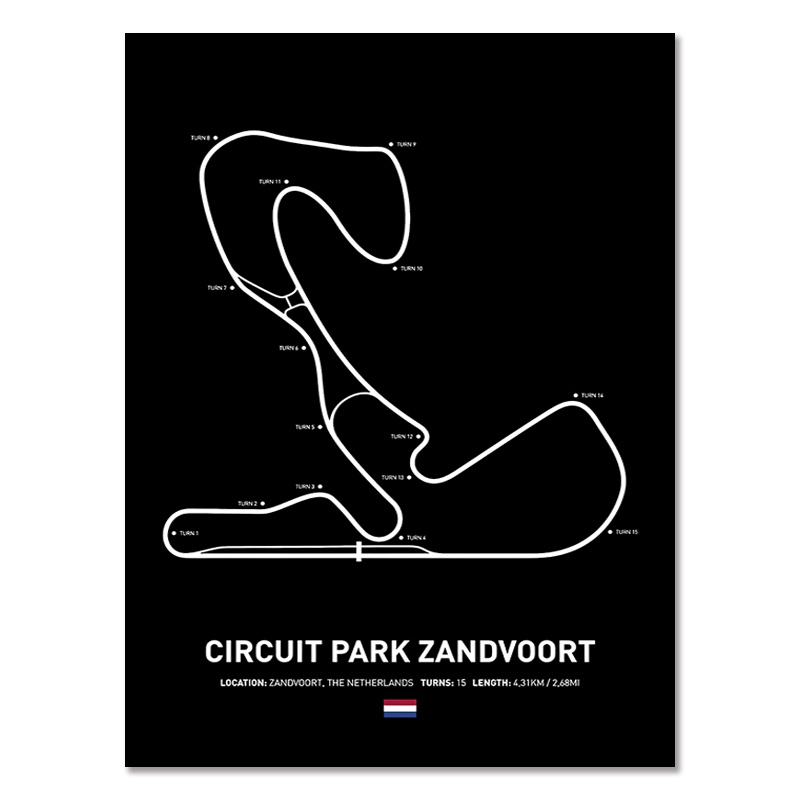 Formula 1 Race Track Poster F1 Car Racing Canvas Painting Nordic ...