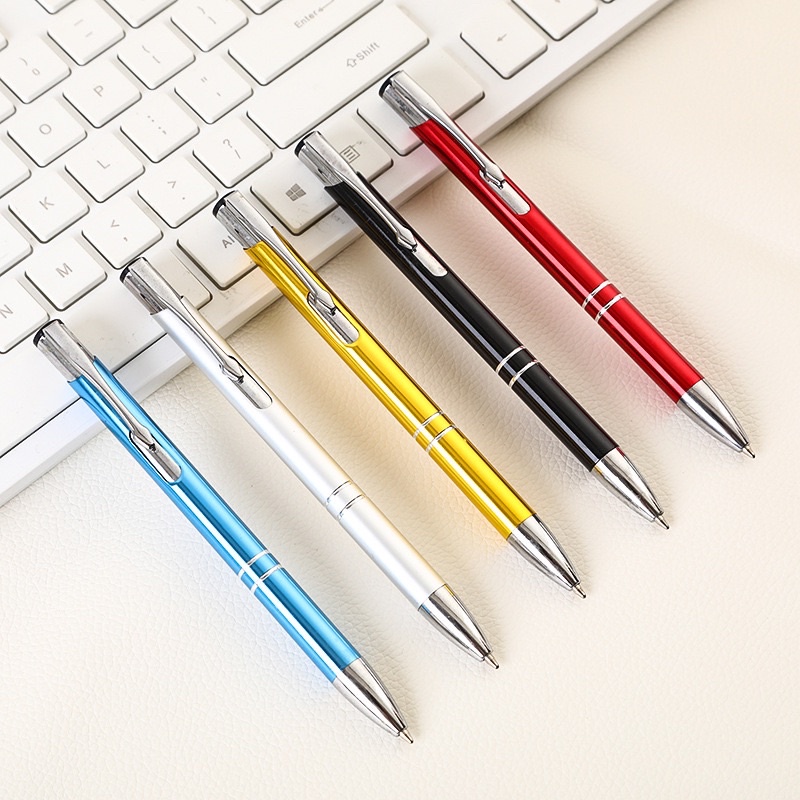 Metal Ball Point Pen Creative Gifts Metal Pen Advertising Pen | Shopee ...