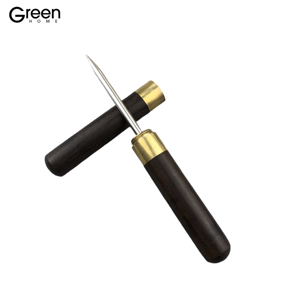 New* Metal Ice Pick Ice Pick Tea Cake Needle with Safety Wooden Handle ...