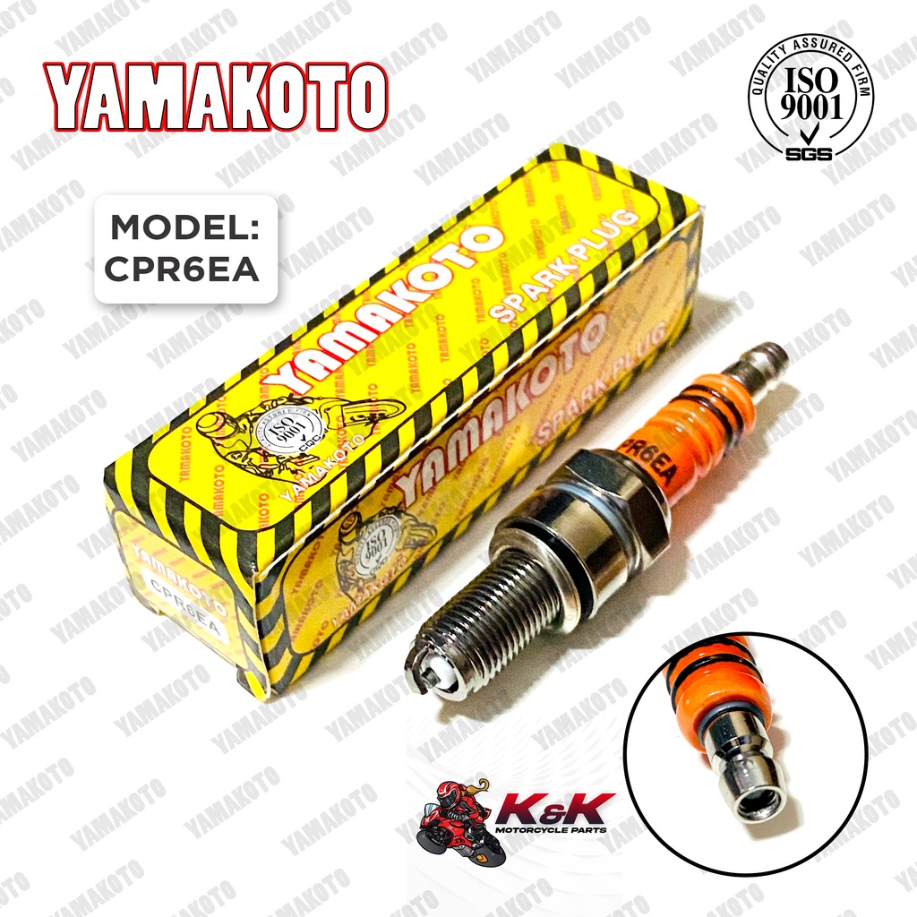 HONDA WAVE DASH 110 MOTORCYCLE SPARK PLUG CPR6EA YAMAKOTO ORIGINAL ...