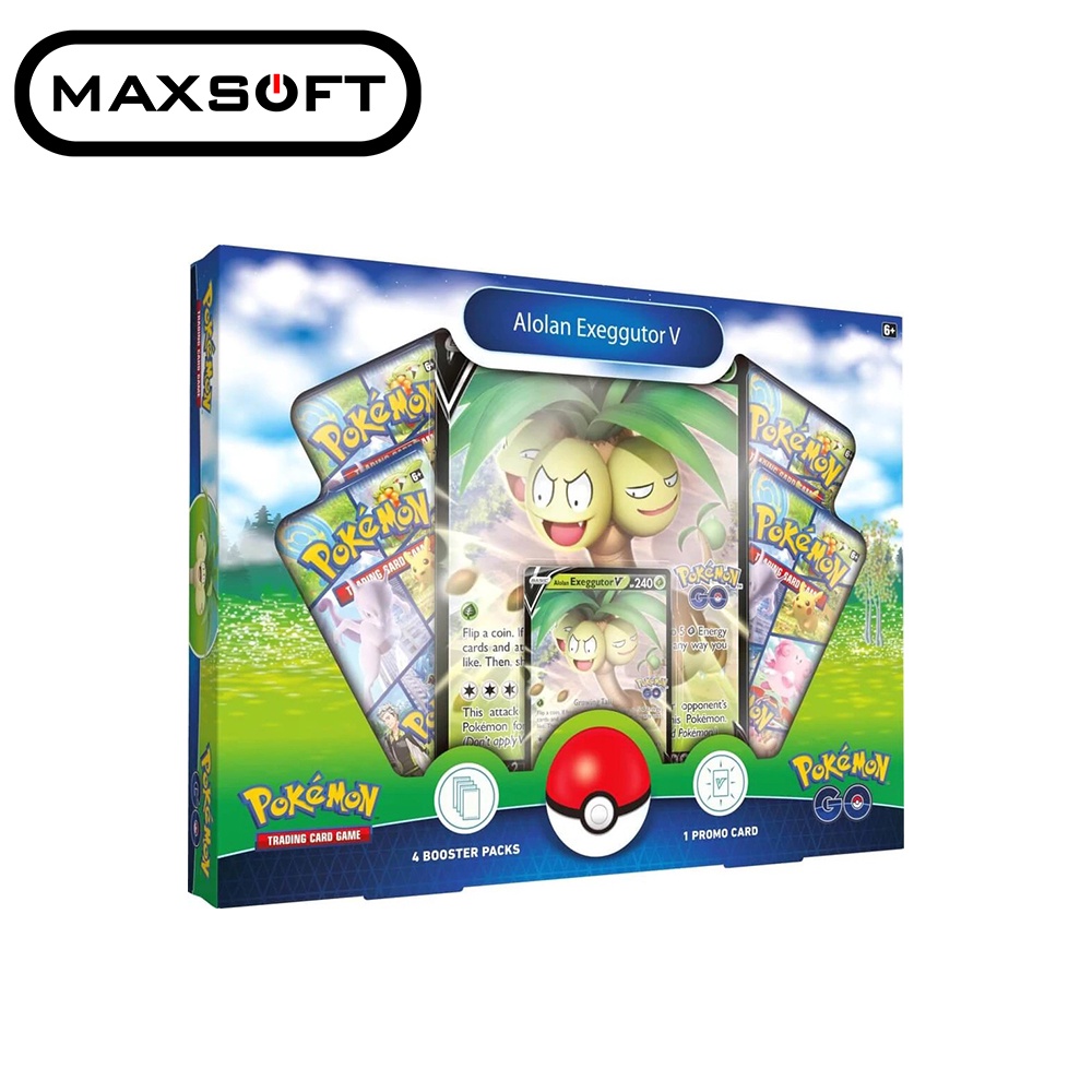 Pokemon TCG: Pokémon GO Collection—Alolan Exeggutor V | Shopee Philippines