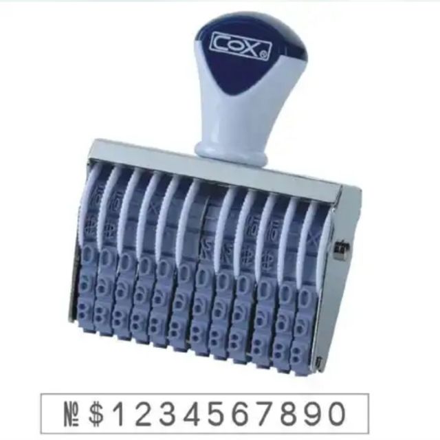 12 Number Band Stamp size 3-12 | Shopee Philippines