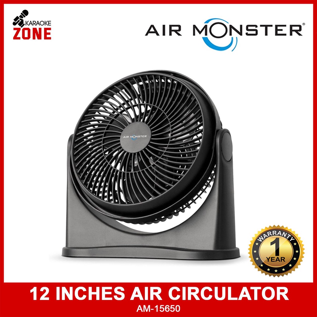 Air Monster 12 inch Air Circulator 12 inch AM-15650 / Air Monster 12 ...