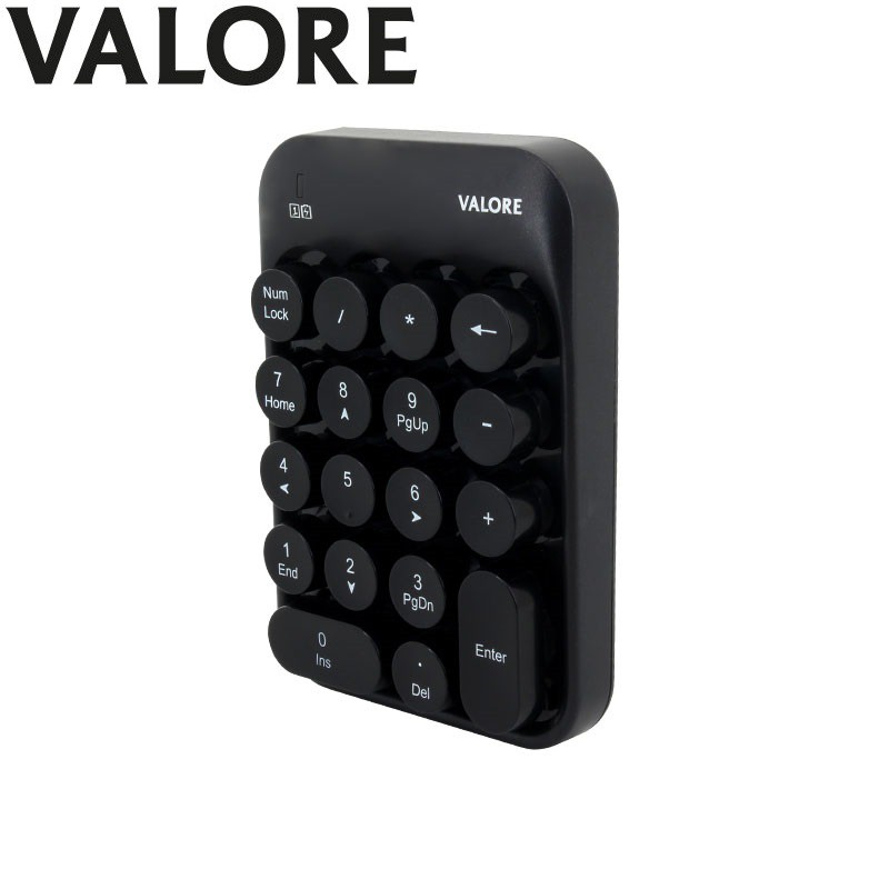 Valore AC70 2.4G Wireless Numeric Keypad Black | Shopee Philippines