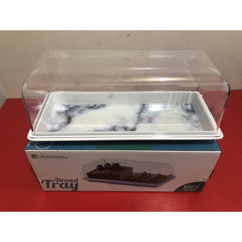 MELAWARES Bread Tray with Clear Cover | Shopee Philippines