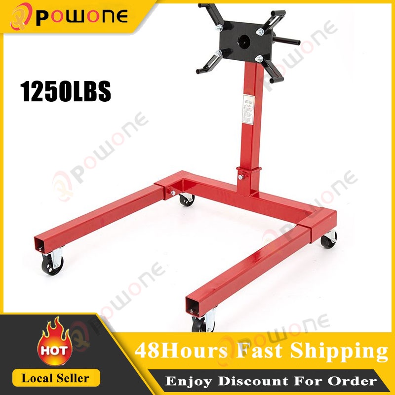 Powone 1000LBS 1250LBS Engine Stand Racing Engine Overturn Bracket ...