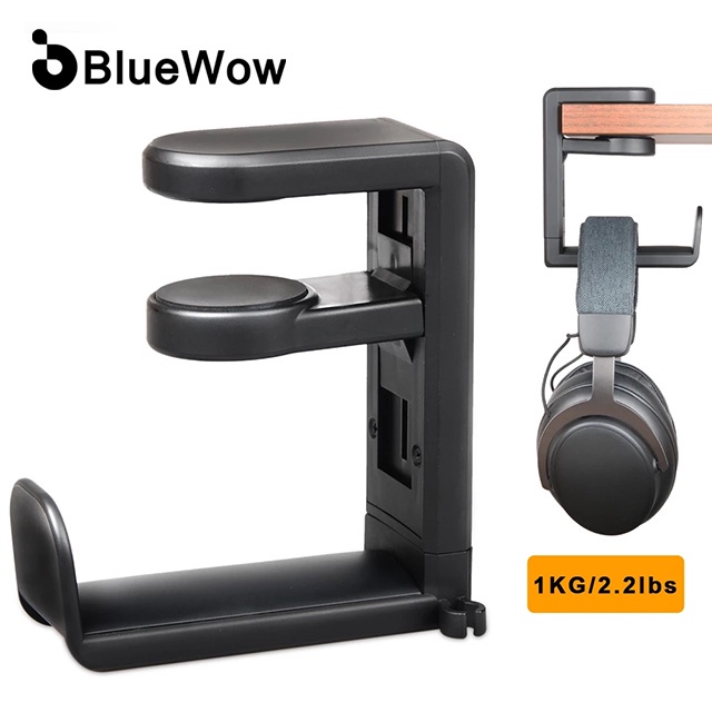 BlueWow T004 Pc Gaming Headphone Hook Holder Hanger Mount Headset Stand ...