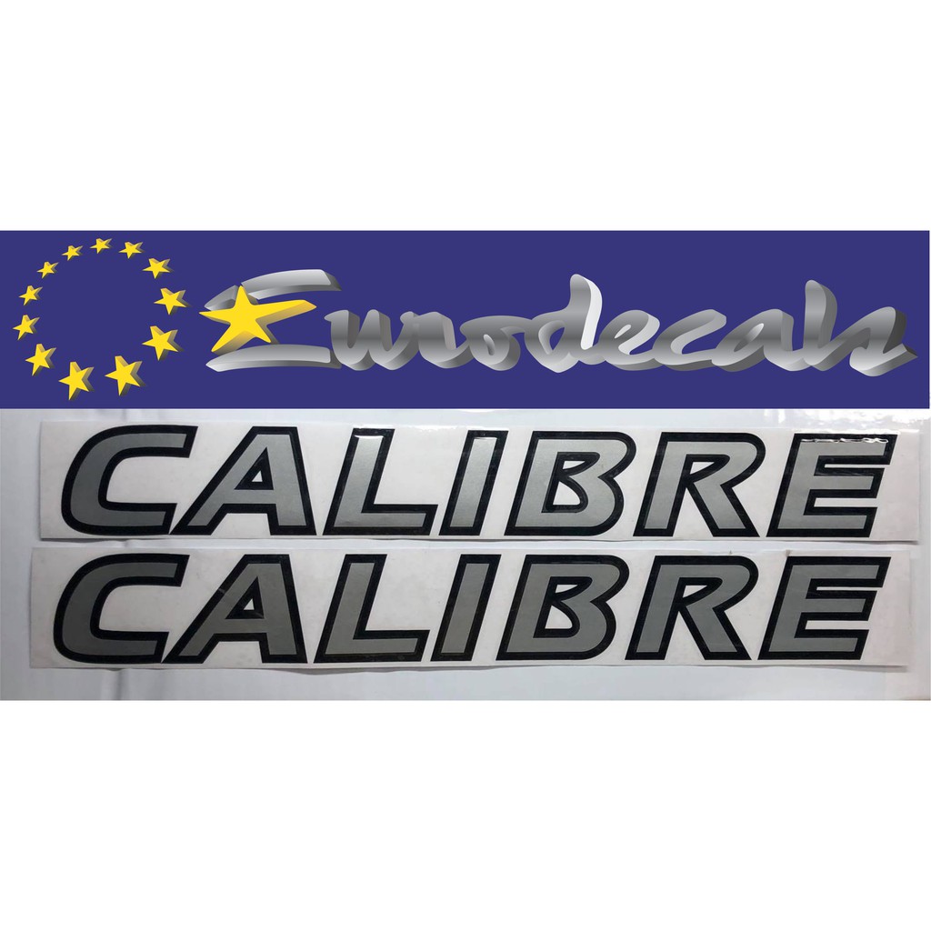 CALIBRE cut out sticker | Shopee Philippines