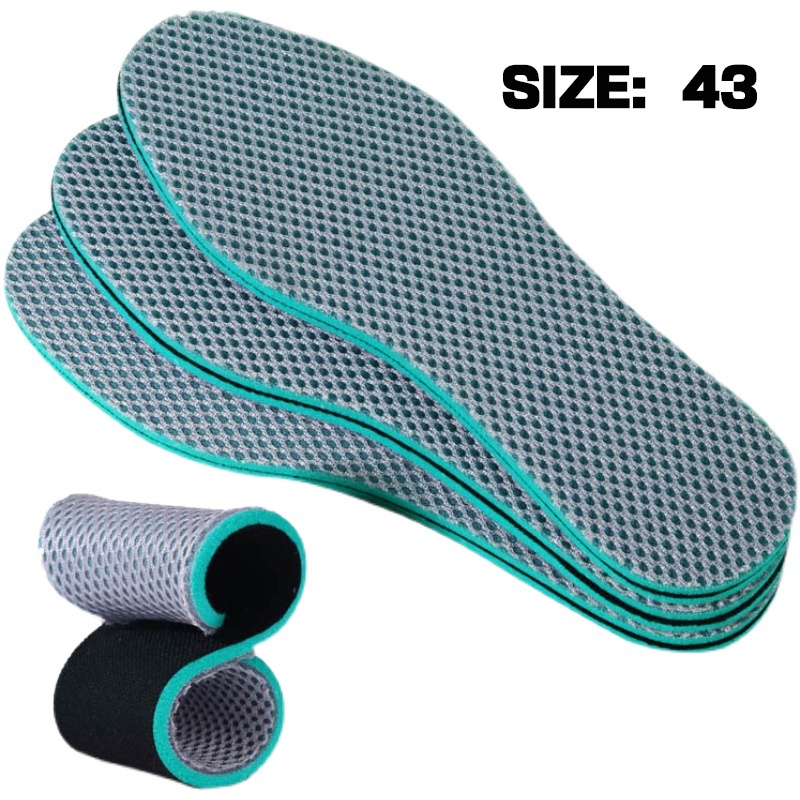 A Pair of Comfortable Thickened Shock absorbing Insole shoe pads for ...