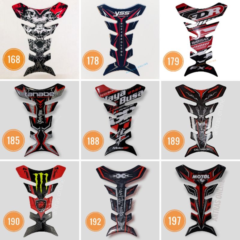 Tankpad Tank Pad Vixion CB 150r Verza Megapro Byson GSX CBR Ninja R15 ...