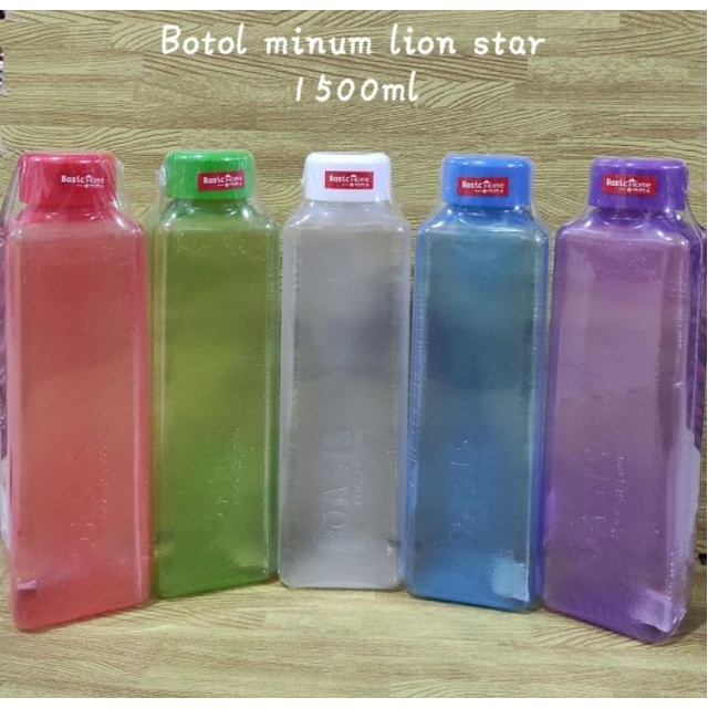 OASIS 1.5 LITER LION STAR BNN-1 DRINKING BOTTLE FOR FRIDGE (RANDOM COLOR) | Shopee Philippines
