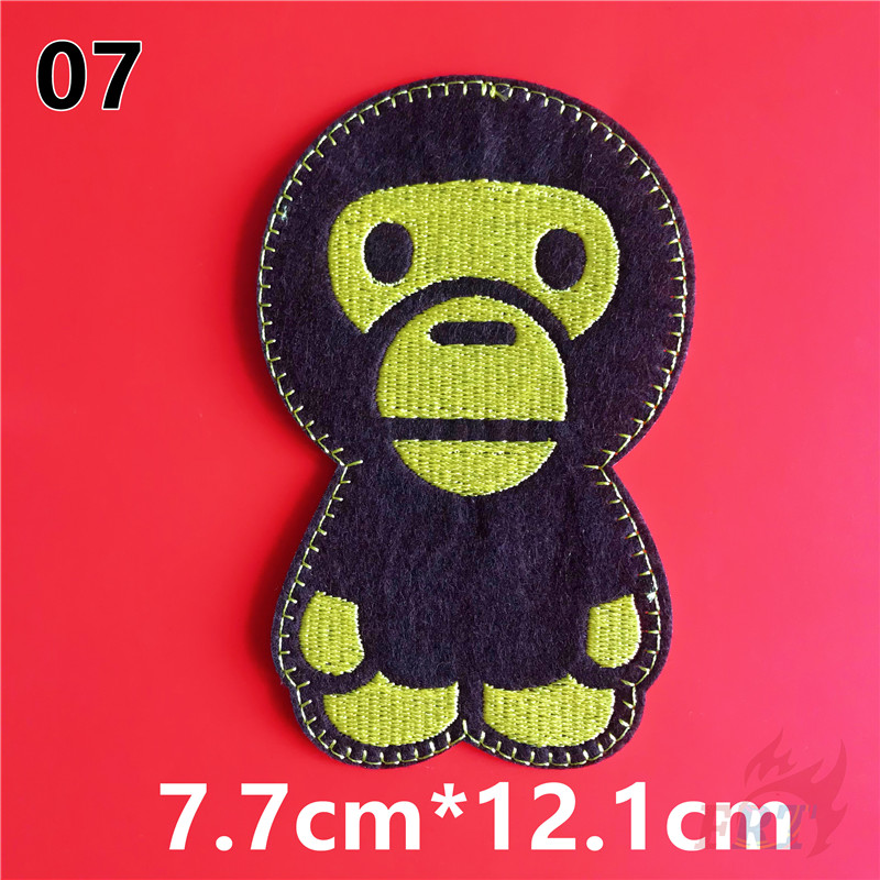 ☸ BAPE / Baby Milo / AAPE Series 01 - JDM Fashion Brand Iron-On Patch ☸ ...