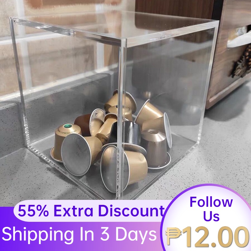【Premium】Nespresso Coffee Capsule Organizer & Tea Bag Storage Box ...