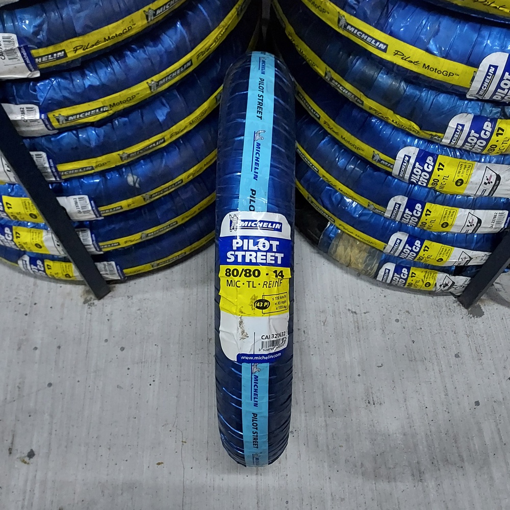 MICHELIN TIRE PILOT STREET TUBELESS (1 FREE TIRE SEALANT & PITO FOR ...