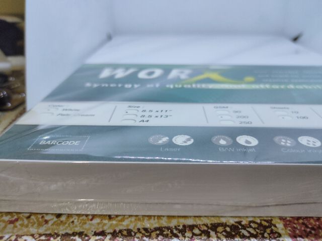Specialty Paper Worx Paper by ream (100sheets) 200gsm thick board ...