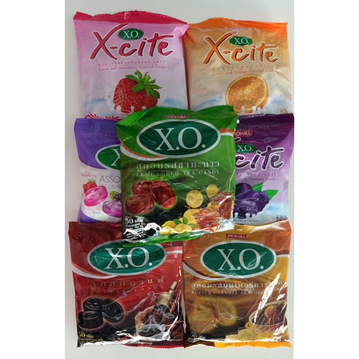 XO X-cite Candy 50 Tablets Legendary 90s Buy 4 Packs And Above The Rest ...