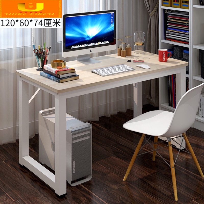 Home Office Computer Desk (100cm&120cm x 60cm x 74cm) | Shopee Philippines