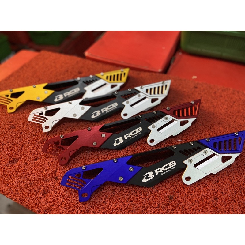 RCB Chain cover for Raider 150 carb/ fi - alloy made | Shopee Philippines