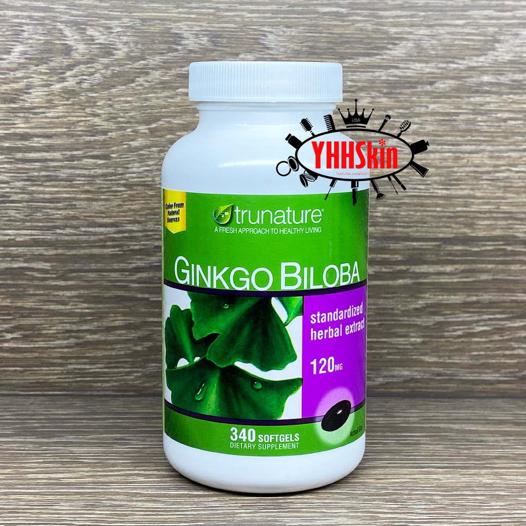 Trunature Ginkgo Biloba 120mg (340 Tablets) | Shopee Philippines
