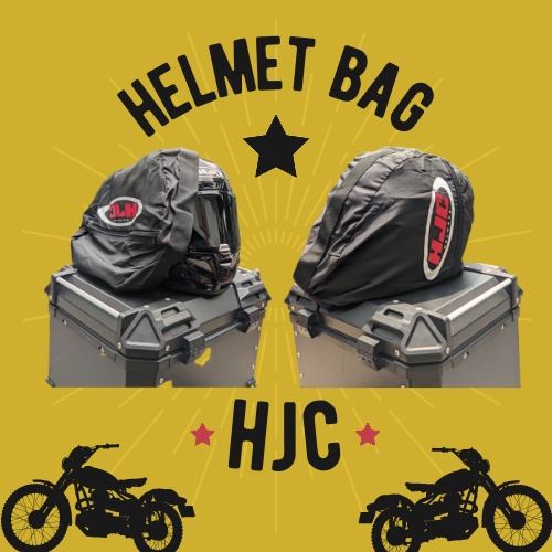 HELMET BAG WITH STRAP & PRINTED LOGO ( HJC) | Shopee Philippines