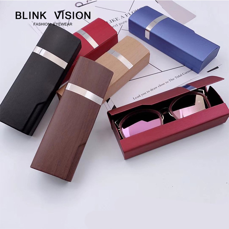 Magnet Glasses Box High Quality Safe Wooden Myopia Eyeglasses Container ...