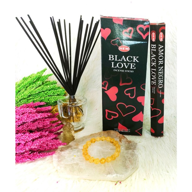 Black Love Incense Sticks by Hem (20 Sticks/Box) | Shopee Philippines