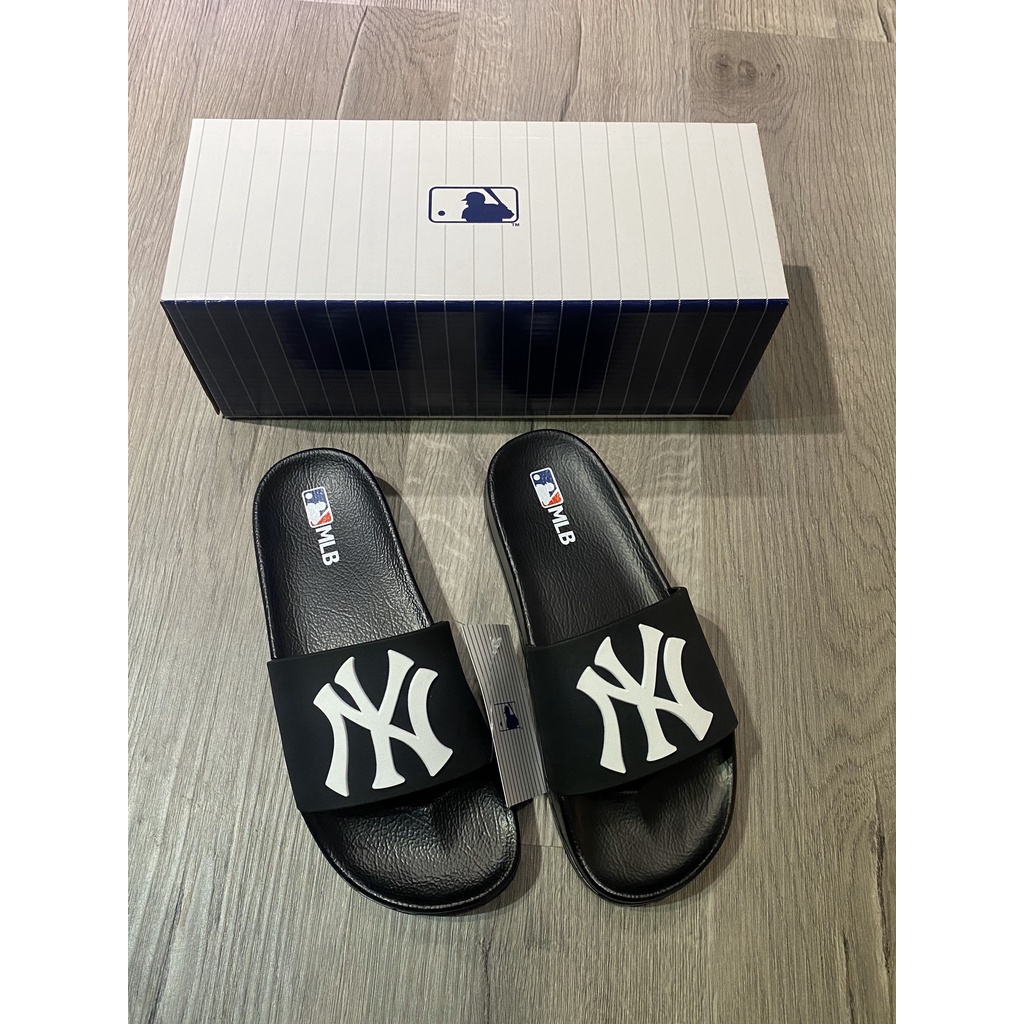Mlb Slippers With Horizontal Bands Waterproof For Men | Shopee Philippines