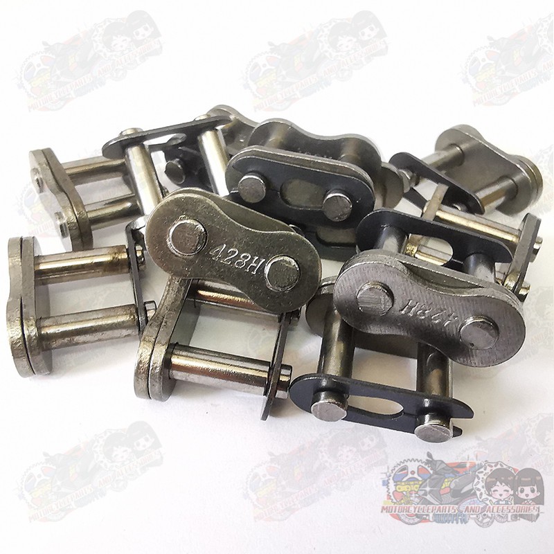 LJ Motorcycle Chain Lock 428 / 428H(per piece) | Shopee Philippines