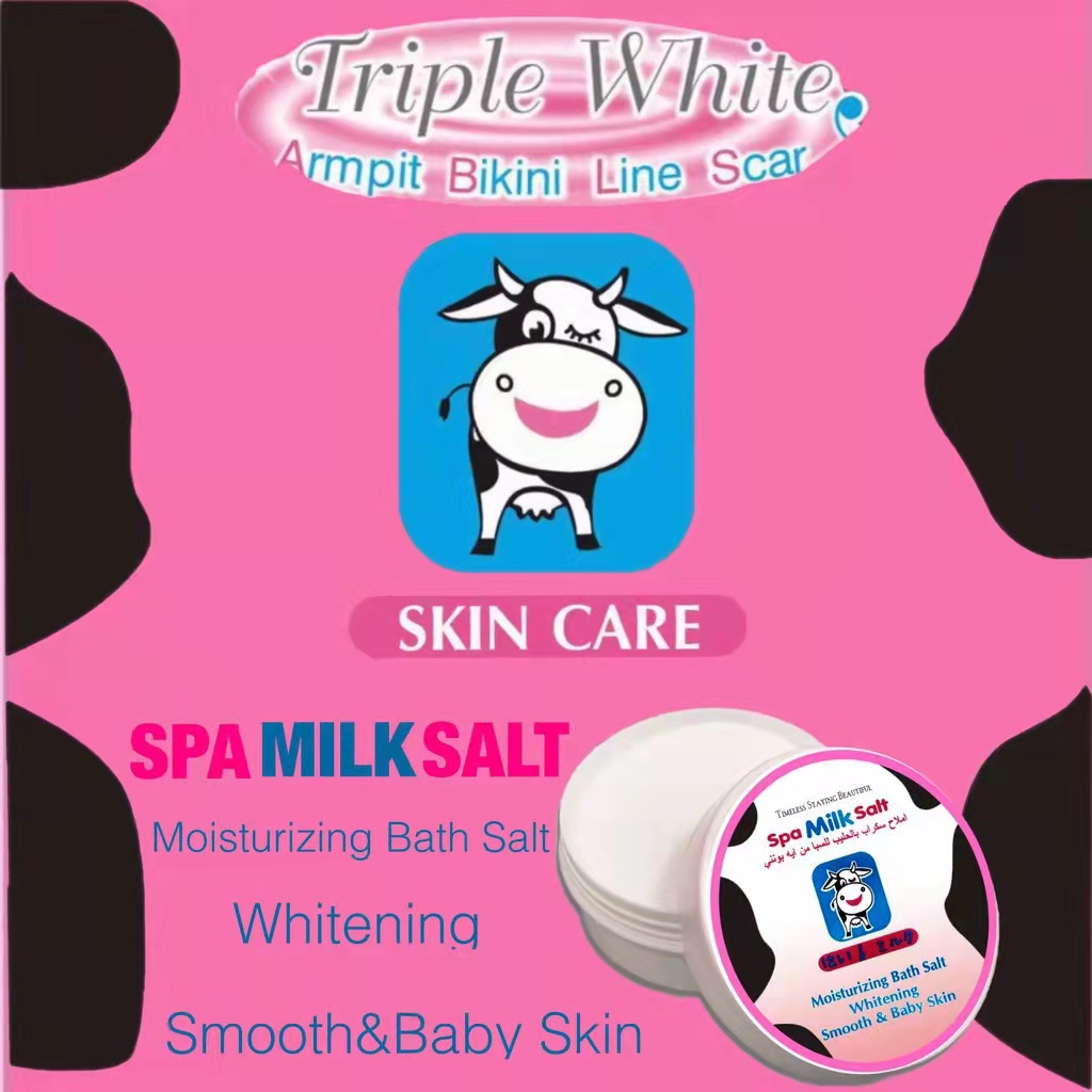 ED shop Original Milk Spa Body Bath Salt Original Made In Thailand 100g ...