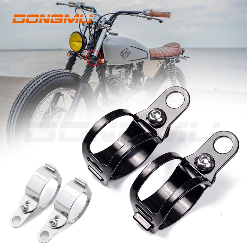 1pair Universal Metal Motorcycle Modified Turn Signal Light Indicator ...