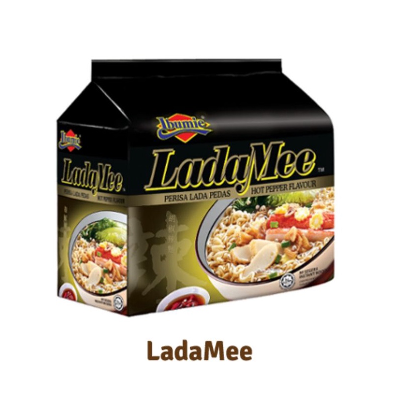 Ibumie Lada Mee / White Curry Mee / Har Mee / Miso Mee - 1 MINI Packet ...