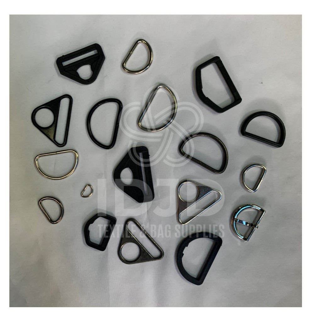 D-Ring, Solid D-Ring PLASTIC (20 pcs/pack) | Shopee Philippines