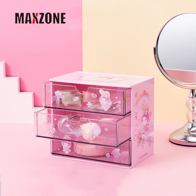 MAXZONE Kawaii Cinnamoroll My Melody Kuromi 17Cmx11Cmx15Cm Plastic ...