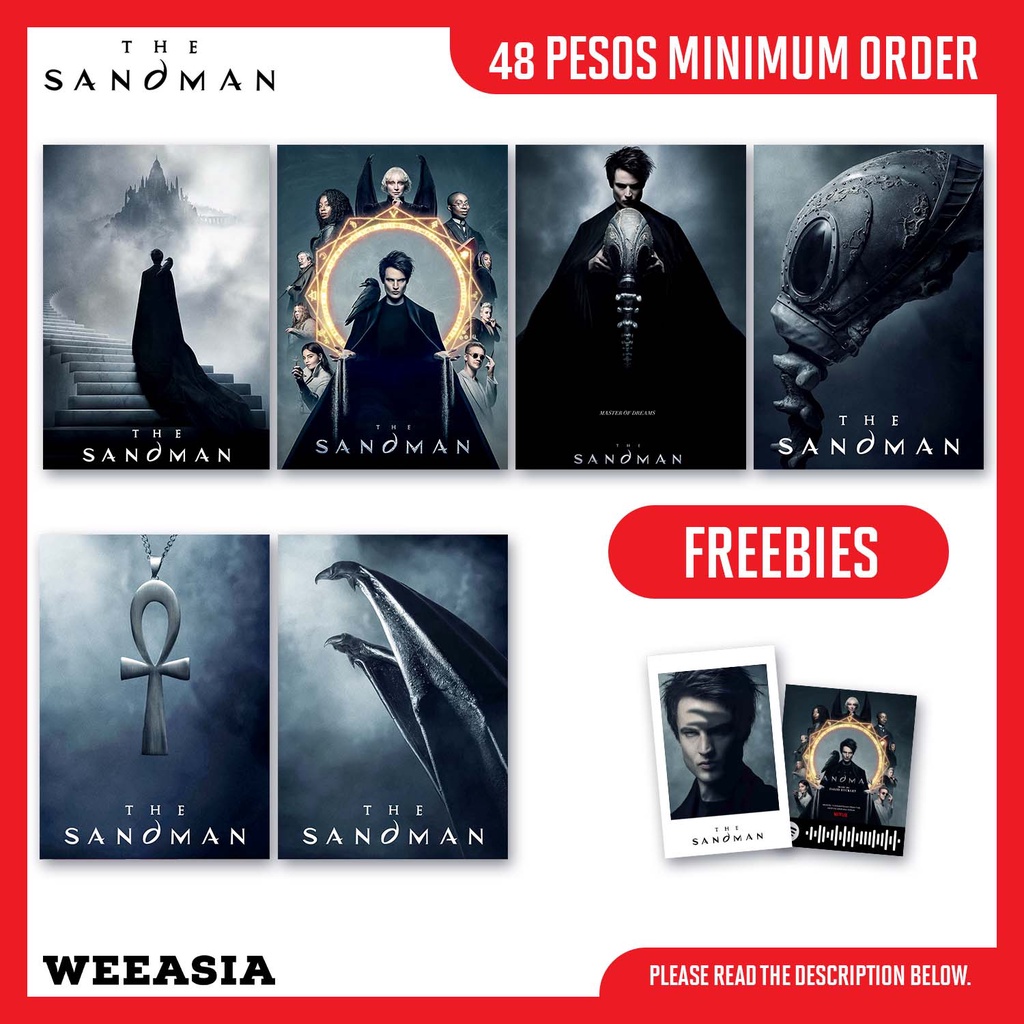 THE SANDMAN A4 Posters HD Print with FREEBIES | WEEASIA | Shopee ...