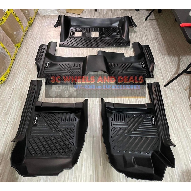 ISUZU MUX 2022 5D DEEP DISH MATTING (FULLY EXTENDED SIDE) | Shopee ...